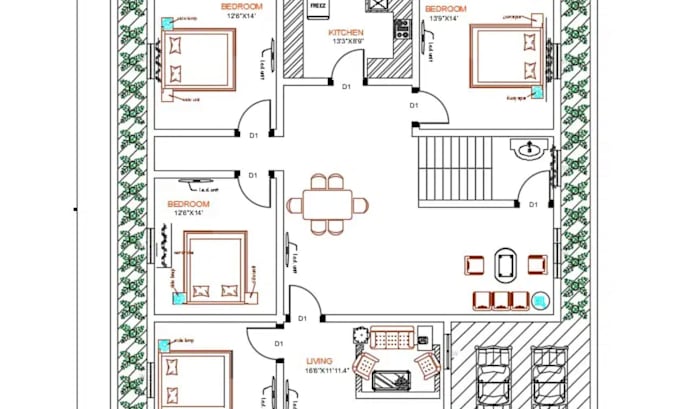 Draft site plan, blueprints, site, house plans for your construction ...