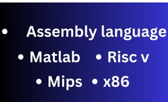 Do nasm, masm, x86 assembly language projects by Zahid1392 | Fiverr Do nasm, masm, x86 assembly language projects by Zahid1392 | Fiverr