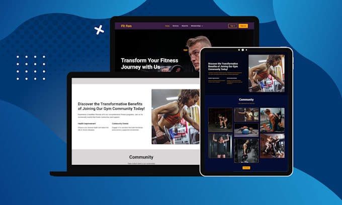 Do website uiux design mobile app uiux and dashboard in figma by Kowser_a | Fiverr