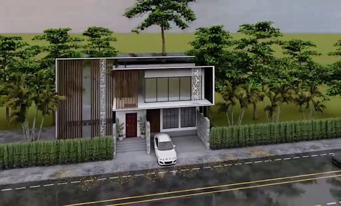 Create 3d architecture animation video interior design with flyover animation by Dhikru_cre | Fiverr