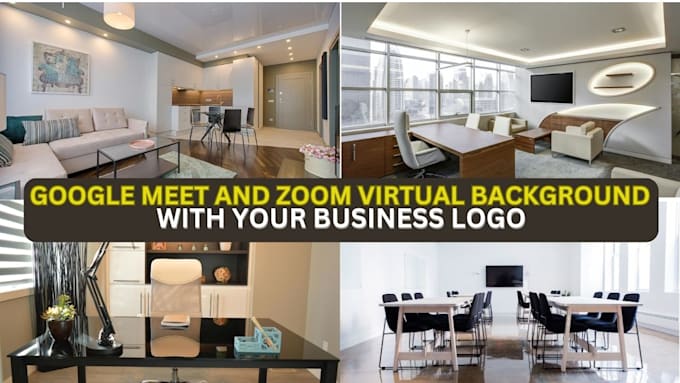 Create google meet and zoom virtual background by Mirzarashidbaig | Fiverr