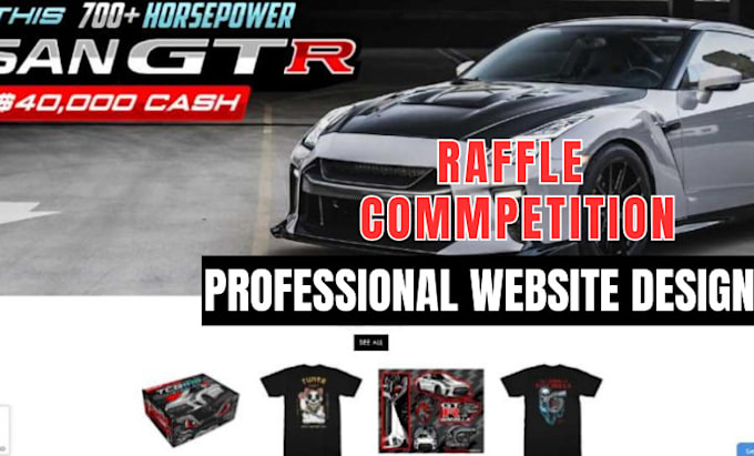 Raffle website raffle drop competition website giveaway website legal ...