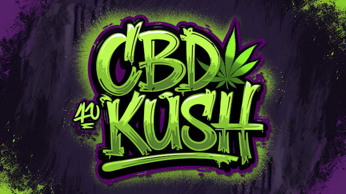 Design weed brand logo business cannabis graphic design strain industry ...