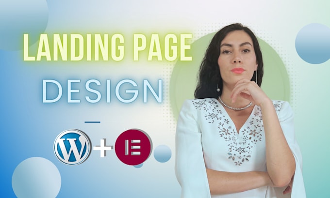 Design a high conversion landing page with elementor by Dayalcocer_ | Fiverr