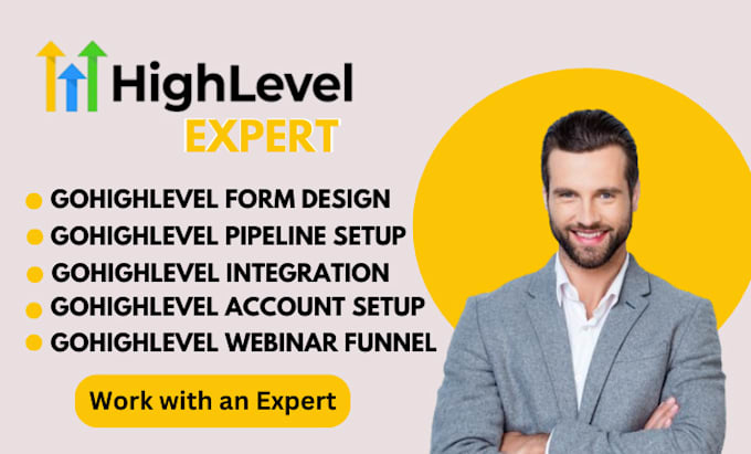 Setup gohighlevel automations go high level website ghl expert by Follyfunnel09 | Fiverr