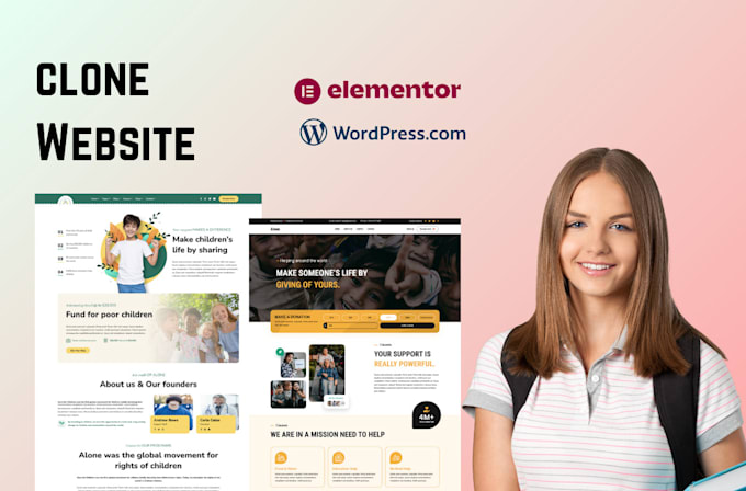 Wordpress website redesign wordpress clone wordpress design wordpress revamp wp by Claret ...