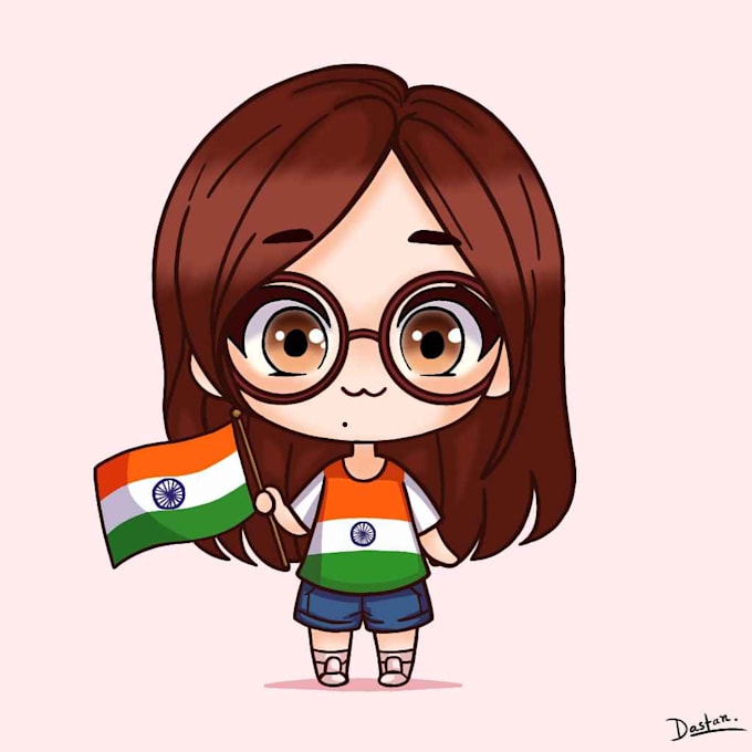 Create chibi art for display picture use by Bappaditya_roy_ | Fiverr