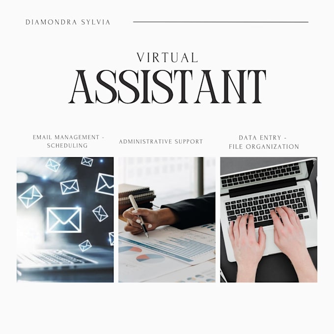 Be your reliable virtual assistant by Diamondraa_ | Fiverr