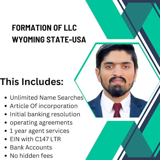 Form your wyoming llc with in 24 hours by Gulnawabzia | Fiverr