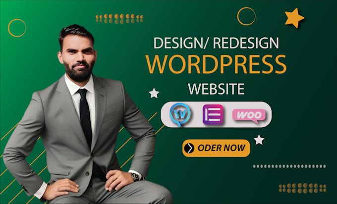 Design and redesign a wordpress website for your business by Kashifaref321 | Fiverr