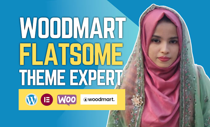 Customize woodmart, flatsome woocommerce website by Orin_akter_ | Fiverr