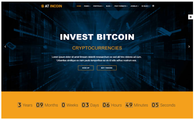 Build complete crypto exchange website, forex, mlm, bitcoin investment website by Enitech12 | Fiverr