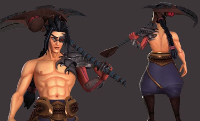 Do 3d Game Character 3d Realistic Game Assest Unreal Engine Character 3d Rigging By