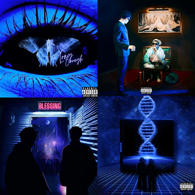 Creative spotify cover art by Giulialauciani | Fiverr