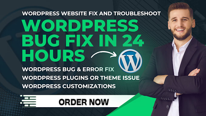 Fix wordpress bugs and issues by Bilawal_dev | Fiverr