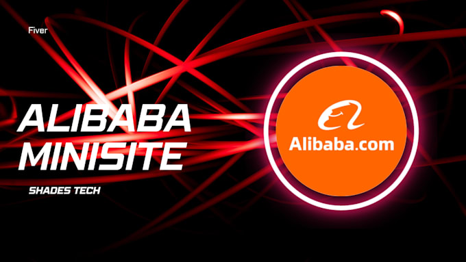 Make alibaba front page home page design by Saadraajpoot | Fiverr