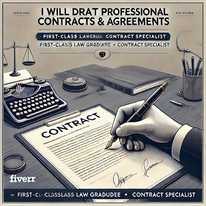Draft professional contract and agreements by Emmanuelawulonu | Fiverr