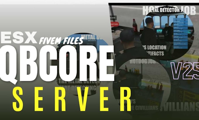 Setup and fix qbcore and esx fivem servers by Mikejaggy | Fiverr