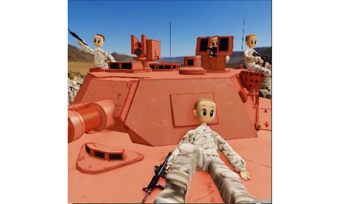 Create stylized 3d low poly character model assets props in psx n64 ps1 ...