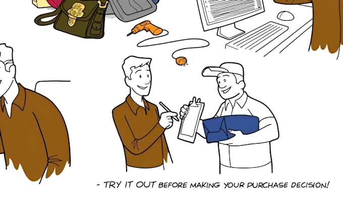 Create custom whiteboard animation video doodle explainer doodle video for you by Kamky_22studz ...