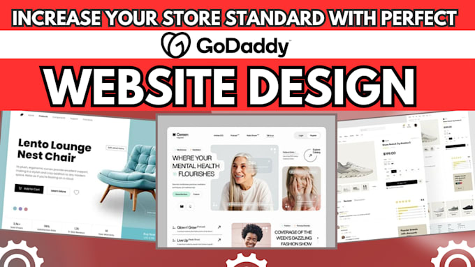Build godaddy website, design godaddy website or godaddy redesign by ...