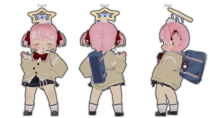 Do a custom booth avatar commission by Omxrii_ | Fiverr