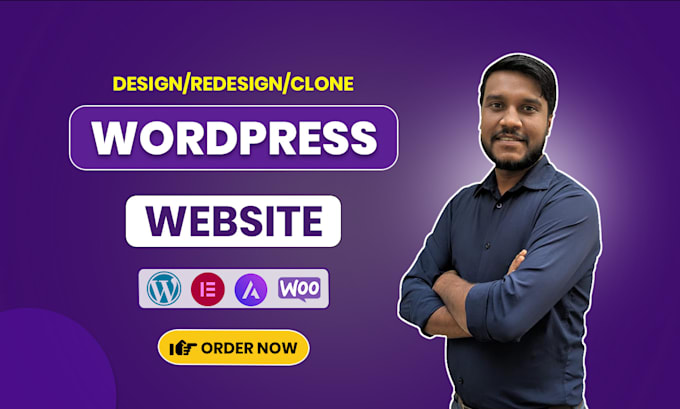 Design redesign or clone responsive wordpress website by Shimul_wpexpert | Fiverr