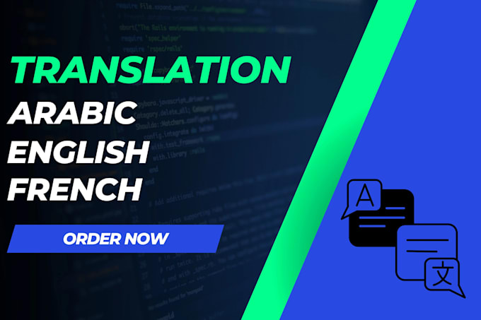 Do french, english, and arabic translations by Zikou_ | Fiverr