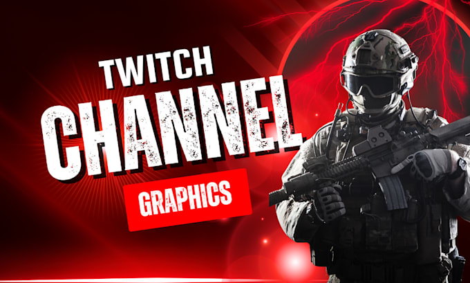 Do custom twitch channel overlay, emotes , badges by Andrewkolin56 | Fiverr