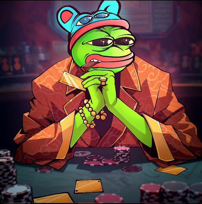 Create memecoin art, meme coin art, digital memecoin, memecoin logo ...