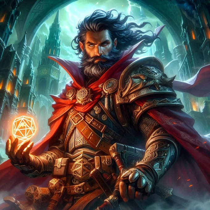 Create dnd character art and dnd character concept design by Lisagoa ...