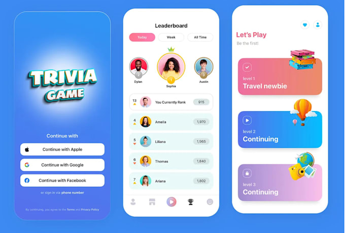 Build ai quiz app, quiz game app, quiz e learning app, ai quizzes ... Build ai quiz app, quiz game app, quiz e learning app, ai quizzes ...