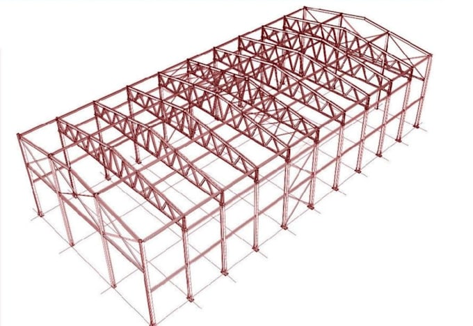 Structural drawing engineering design light gauge steel framing in autocad floor by Omkingdom ...