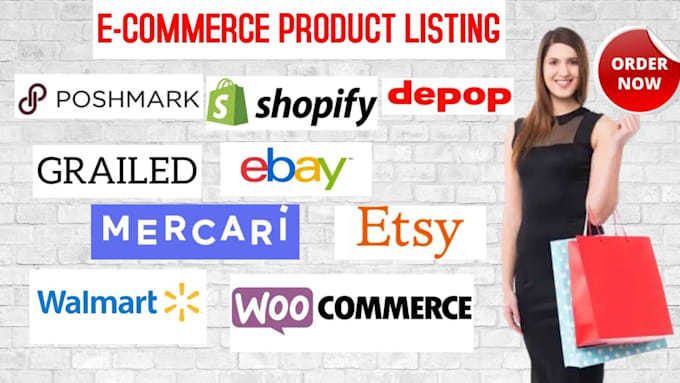 Do product listing ebay, shopify, amazon, poshmark, merci ,esty ,lister by Kausarbabe | Fiverr