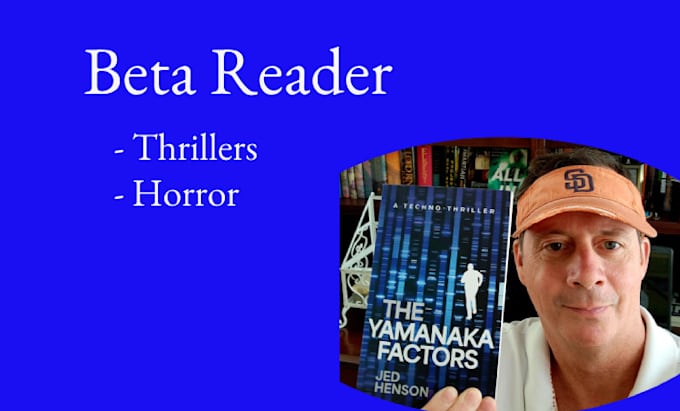Beta read your thriller and horror stories by Jedhenson | Fiverr