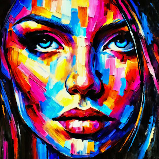 Draw digital painting art in abstract style from photos by Mungerjudy1 ...