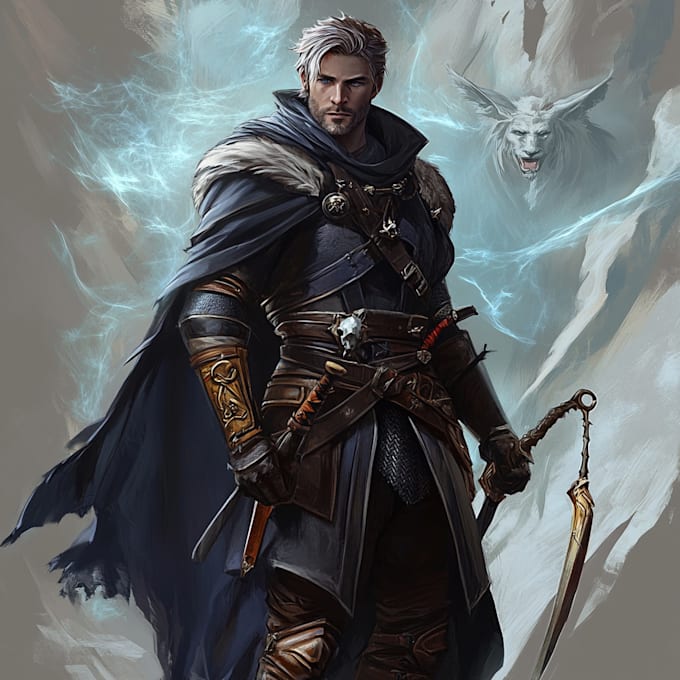 Make your dnd character art, fantasy character by Kharuthnei | Fiverr
