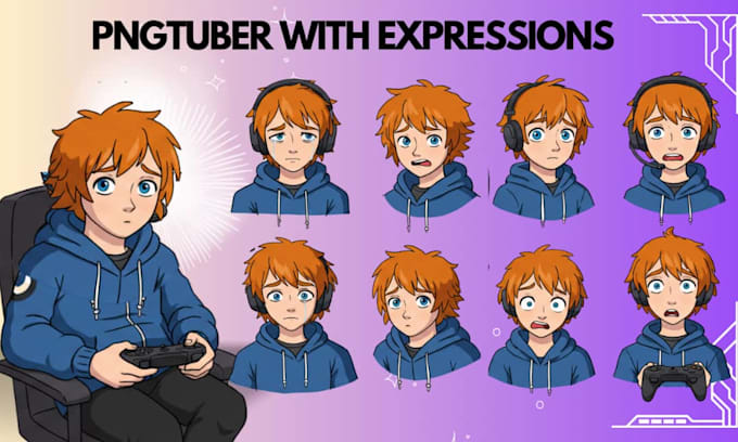 Zeichne png knolle chibi live 2d-modell takelage pngtuber vtuber ...