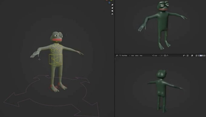 Iclone rig, fur3d rigging, robot rig for wonder dynamic,mixamo, nfts ...