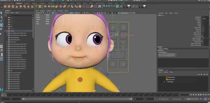 Implement advance skeleton to your model,ue5 rig, rig3d for wd, ik fk,maya,daz3d by Ollarace ...