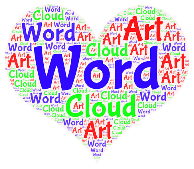 Create stunning word cloud art unique and custom designs by ...