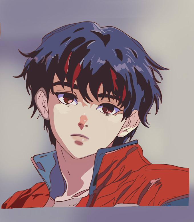 Draw anime art illustrations for pfp, fanart, original character by ...