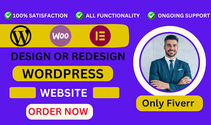 Design, redesign, build, rebuild, clone, edit, fix or revamp wordpress website by Abusaid_pk ...