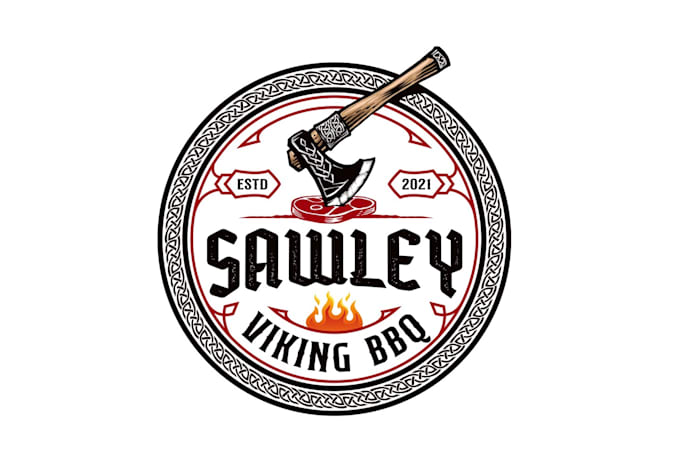 Design awesome viking bbq logo by Gaston_grimes | Fiverr