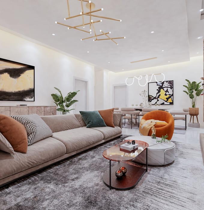 Create stunning interior 3d visualisations and design by Emmyayo | Fiverr