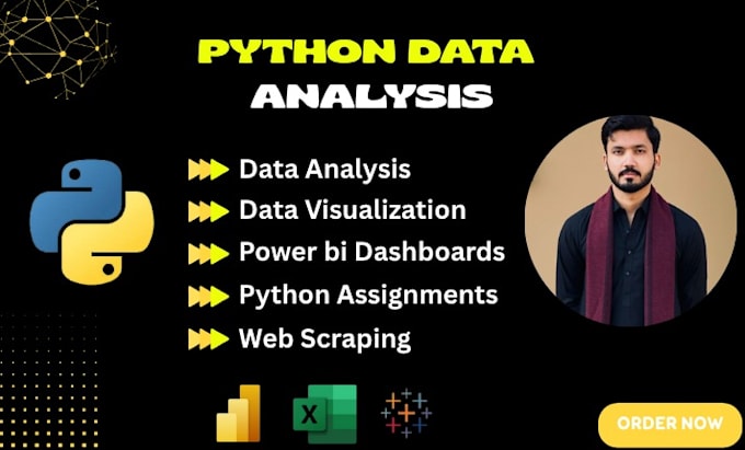 Do python, pandas , web scraping ,power bi projects and assignments by Muzamil_sohail1 | Fiverr