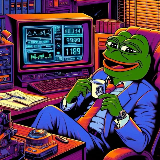 Meme coin art, solana meme art, funny crypto meme coin video, viral meme art by Massprogram | Fiverr