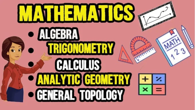 Be online math tutor for algebra and calculus by Anum5655 | Fiverr