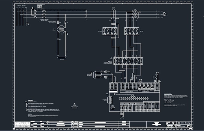 Create single line diagrams sld, electrical schematics in autocad ...