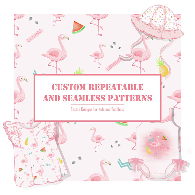 Create custom repeatable and seamless textile patterns for kids by ...